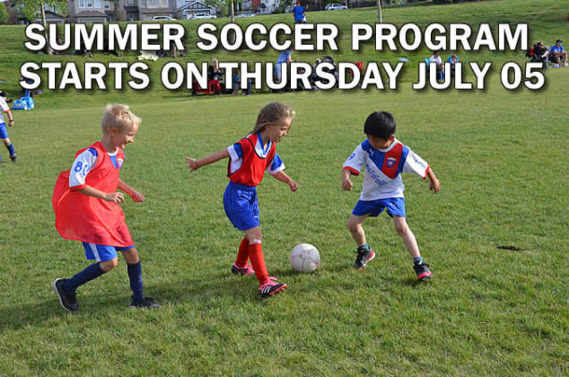 SUMMER SOCCER PROGRAm starts THURSDAY JULY 05 | Panorama Hills Soccer ...
